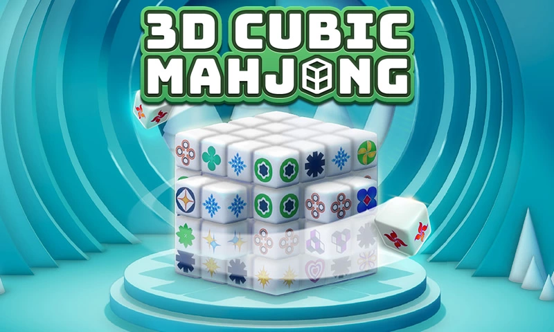 Play 3D Cubic Mahjong