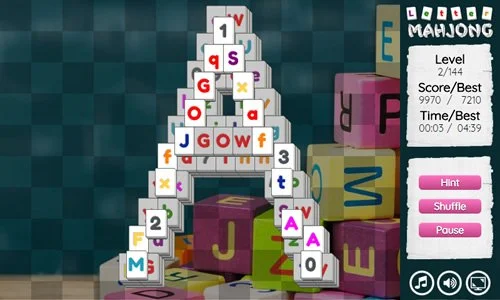 Letter Mahjong - Play online for free