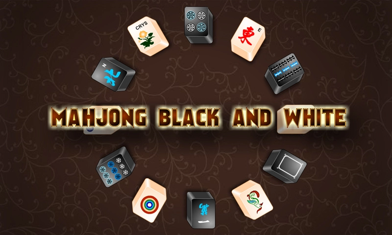 Mahjong Black White online: Play online for free